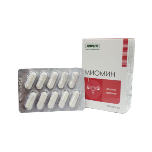 Миомин 1000мг №30 капс. от Complete-Pharma Co., Ltd. - купить в ...